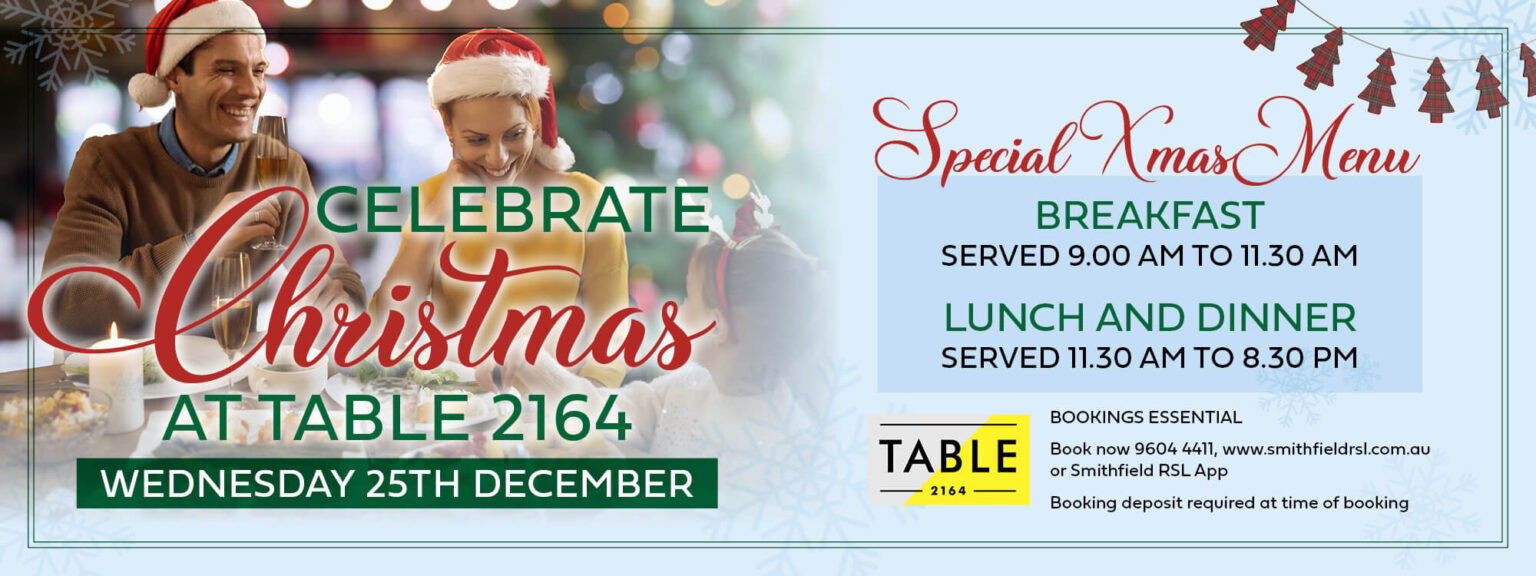 Table 2164 - Smithfield RSL